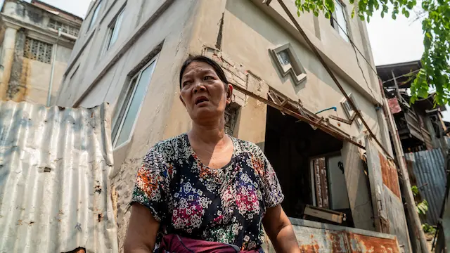 Leben nach dem Beben in Myanmar: Die Geschichte der Überlebenden Daw Soe Soe - Medair